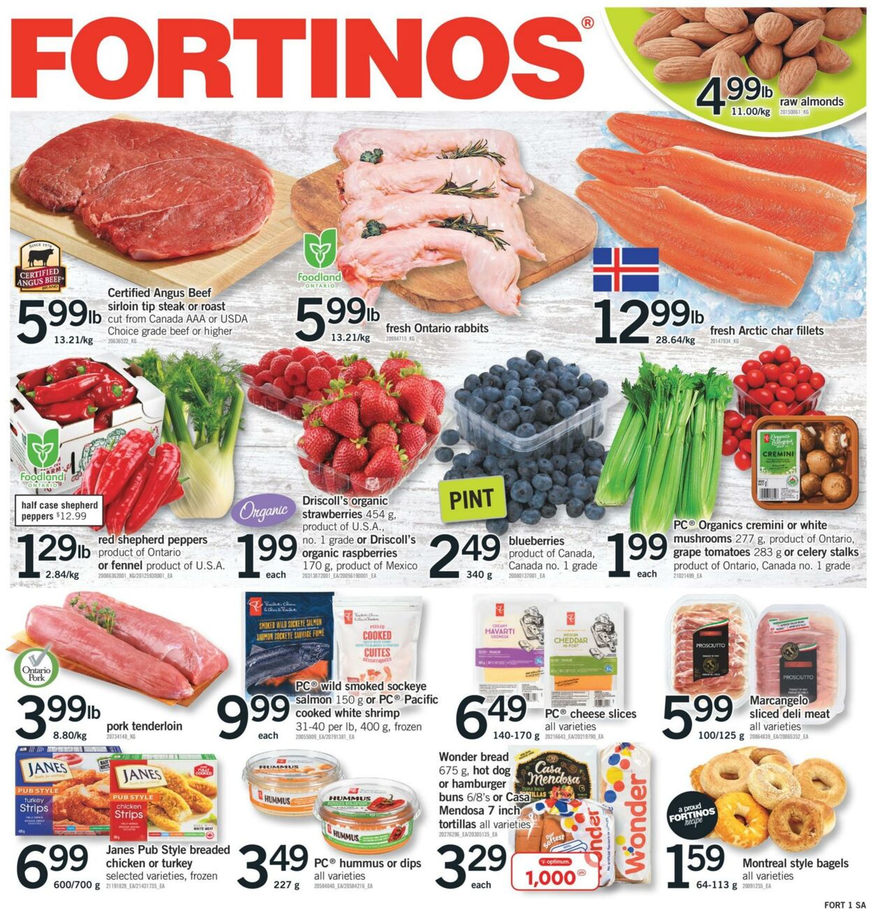 Fortinos Promotional Flyer - Valid from 24.08 to 30.08 - Page nb 1 ...