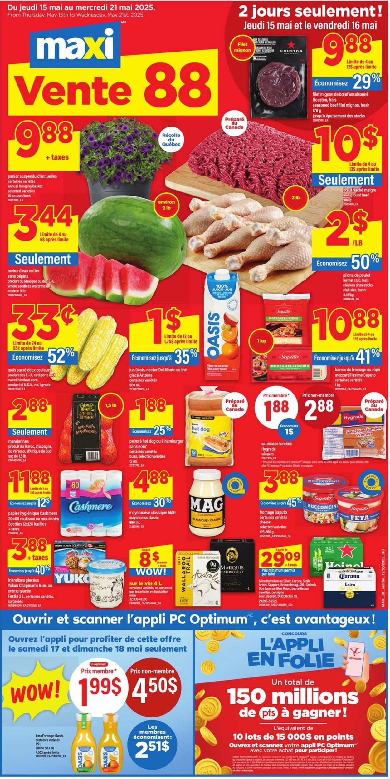 Maxi - Current flyer 21.05 - Flyers, Promotions - flyers-ca.com