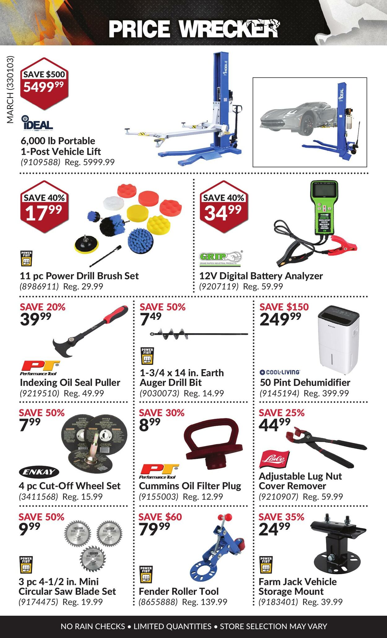 Princess Auto Promotional Flyer - Valid from 01.03 to 31.03 - Page nb ...