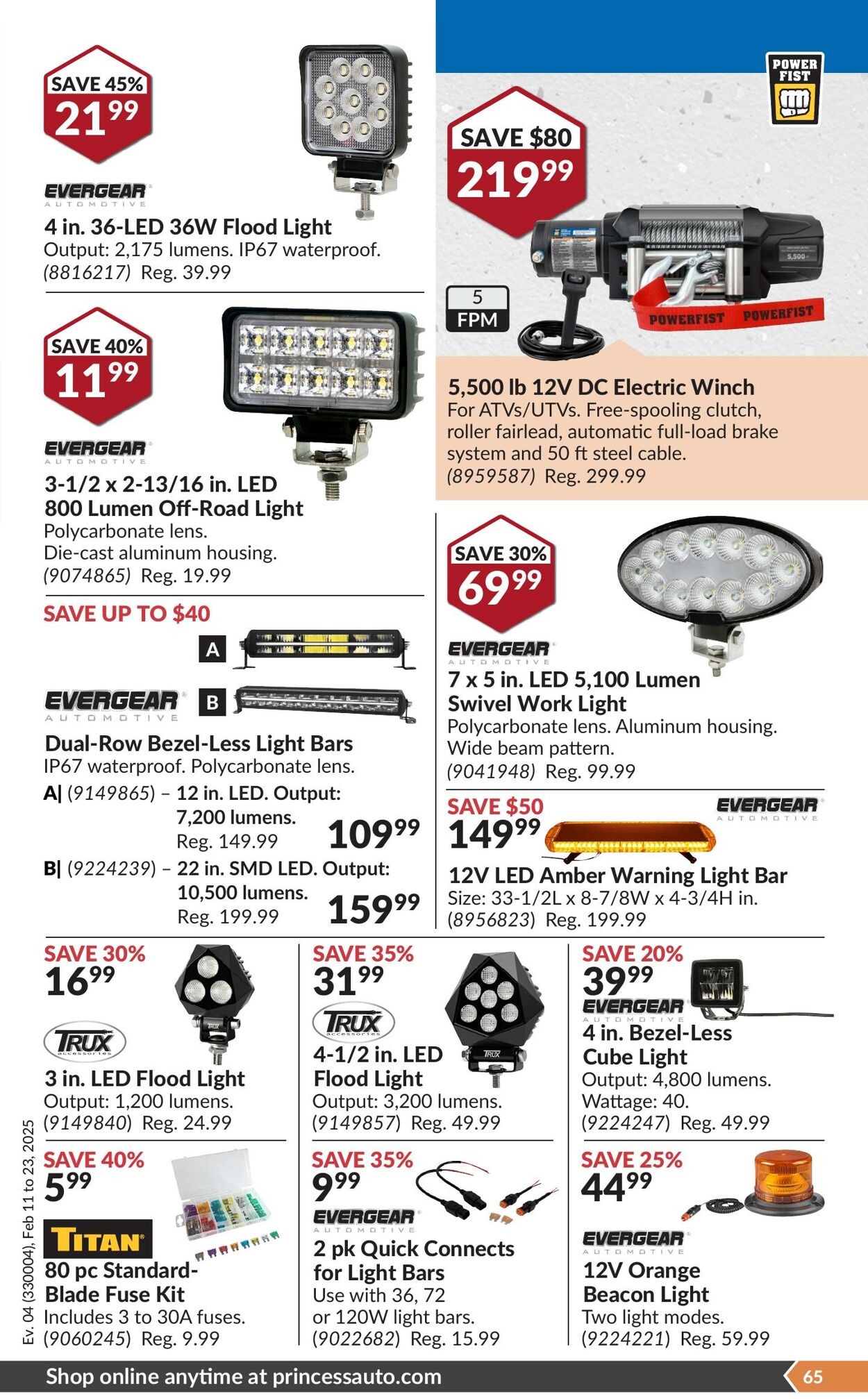 Princess Auto Promotional Flyer - Valid from 11.02 to 23.02 - Page nb ...