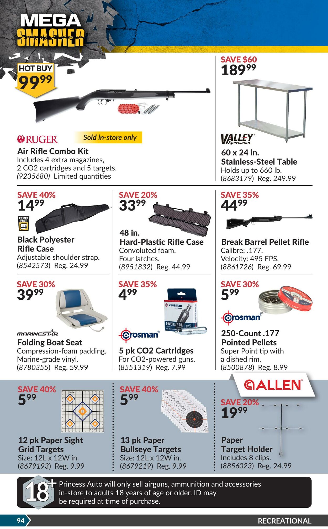 Princess Auto Promotional Flyer - Valid from 11.03 to 23.03 - Page nb ...