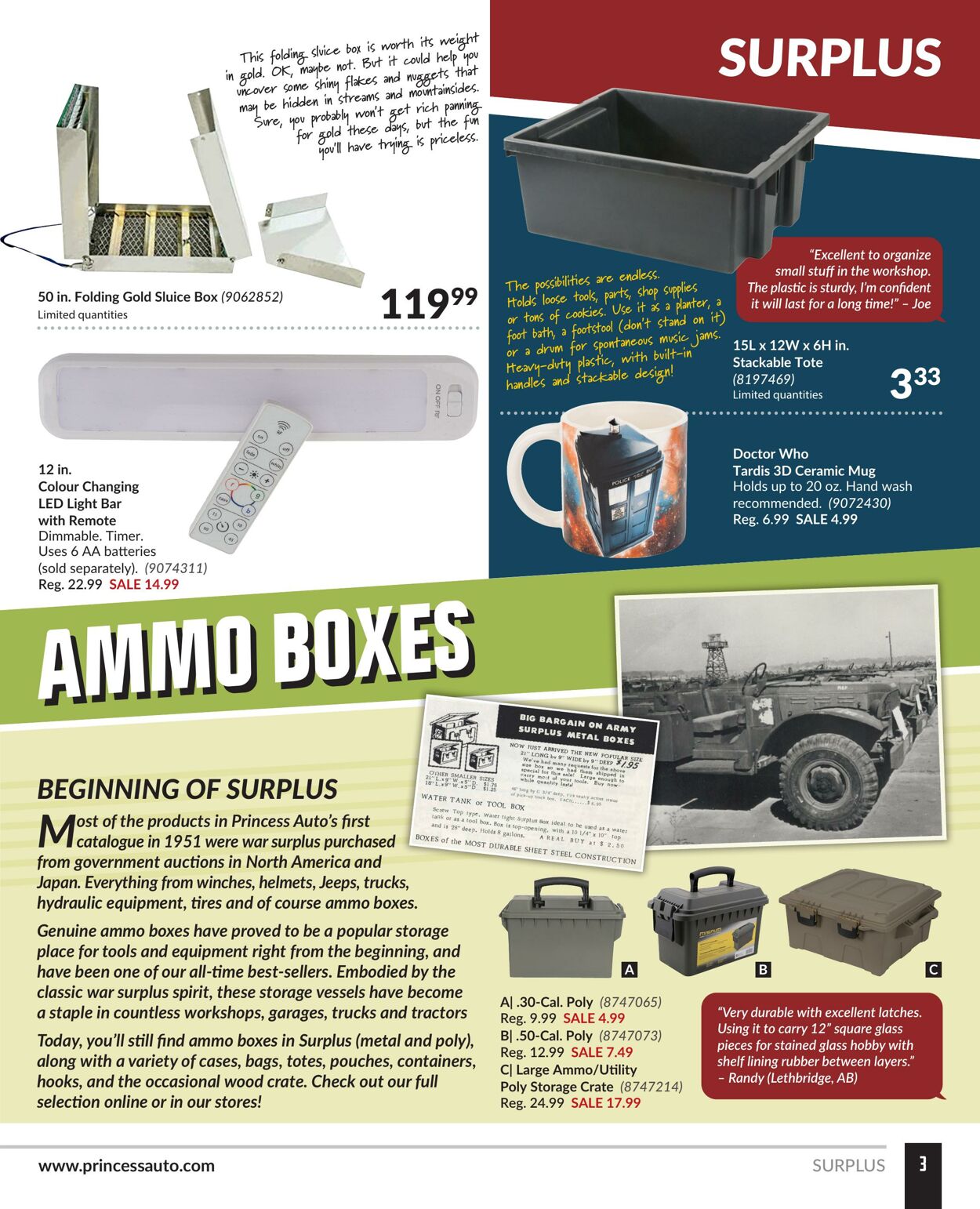 Princess Auto Promotional Flyer - Valid from 04.10 to 16.10 - Page nb 3 ...