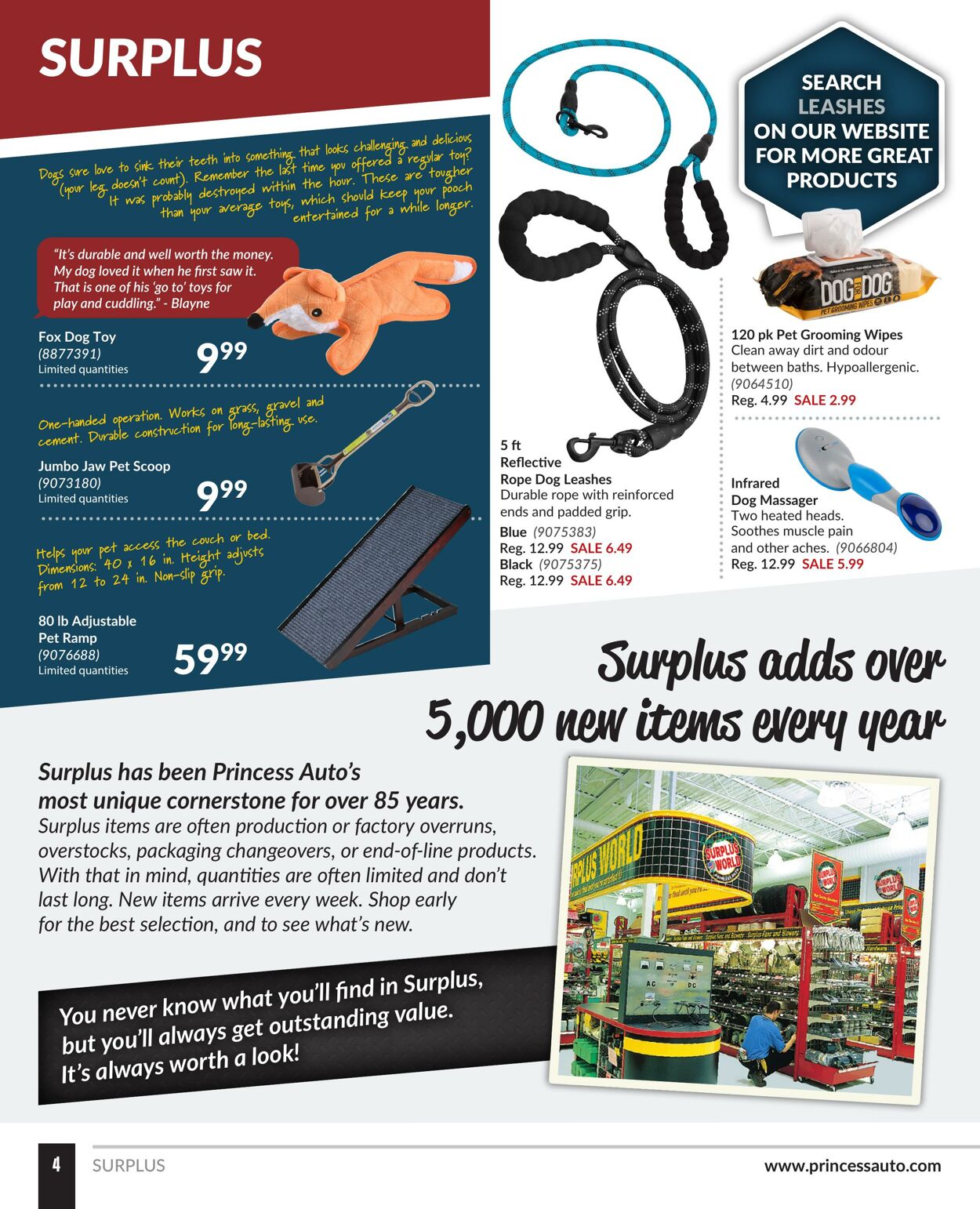 Princess Auto Promotional Flyer - Valid from 04.10 to 16.10 - Page nb 4 ...