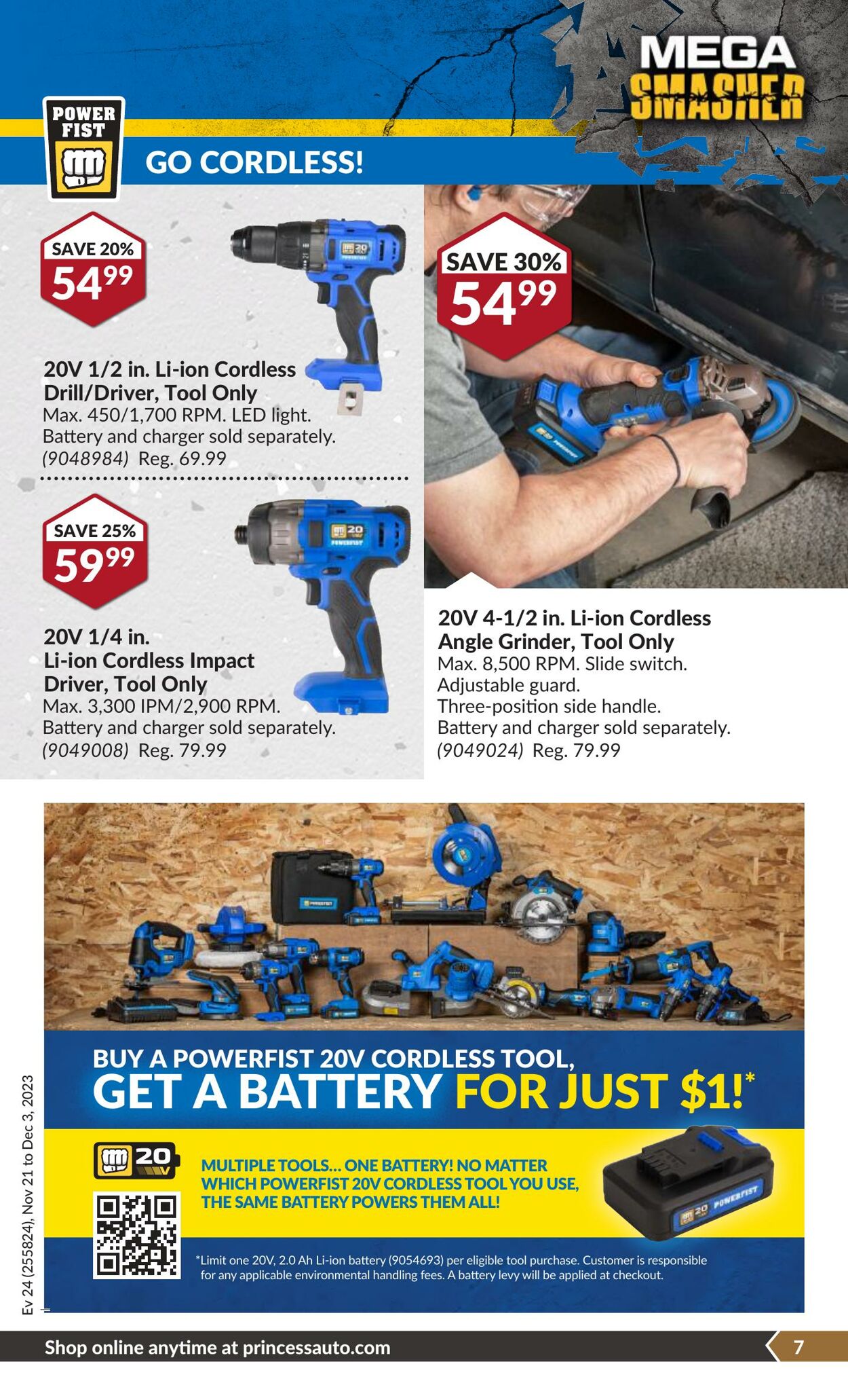 Princess Auto Promotional Flyer - Black Friday - Valid from 21.11 to 03 ...