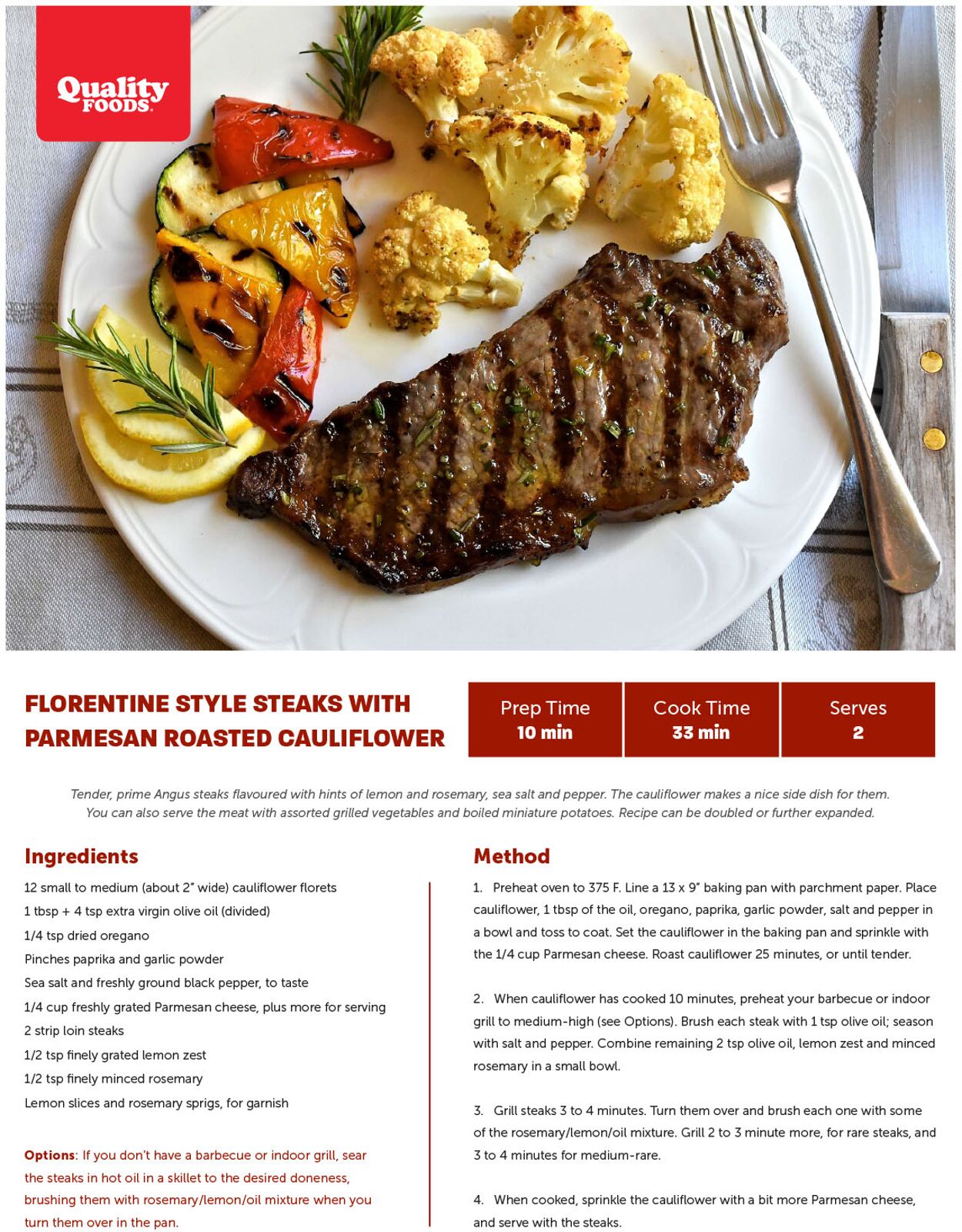 Quality Foods Promotional Flyer - Valid from 26.04 to 02.05 - Page nb 1 ...