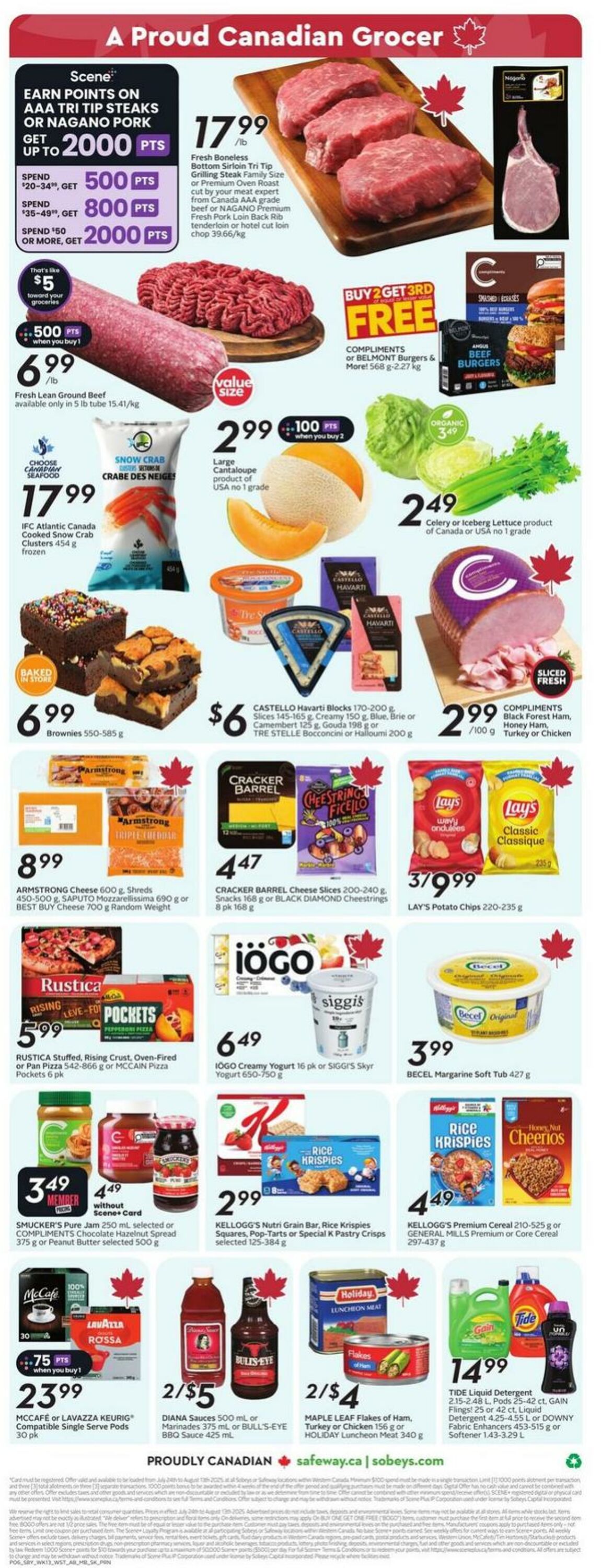 Safeway Promotional Flyer - British Columbia - Valid from 24.07 to 30. ...