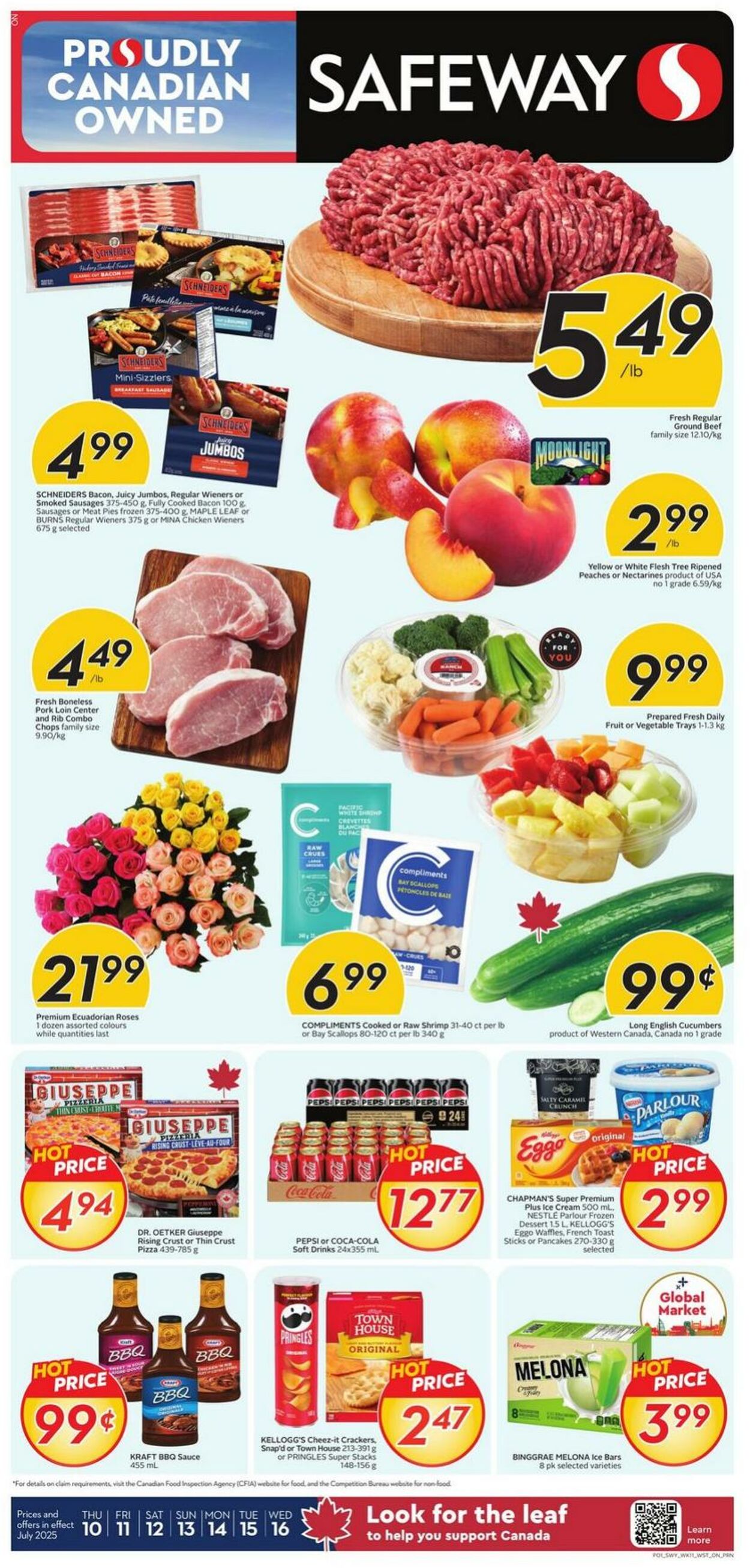 Safeway Promotional Flyer - Ontario - Valid from 10.07 to 16.07 - Page ...