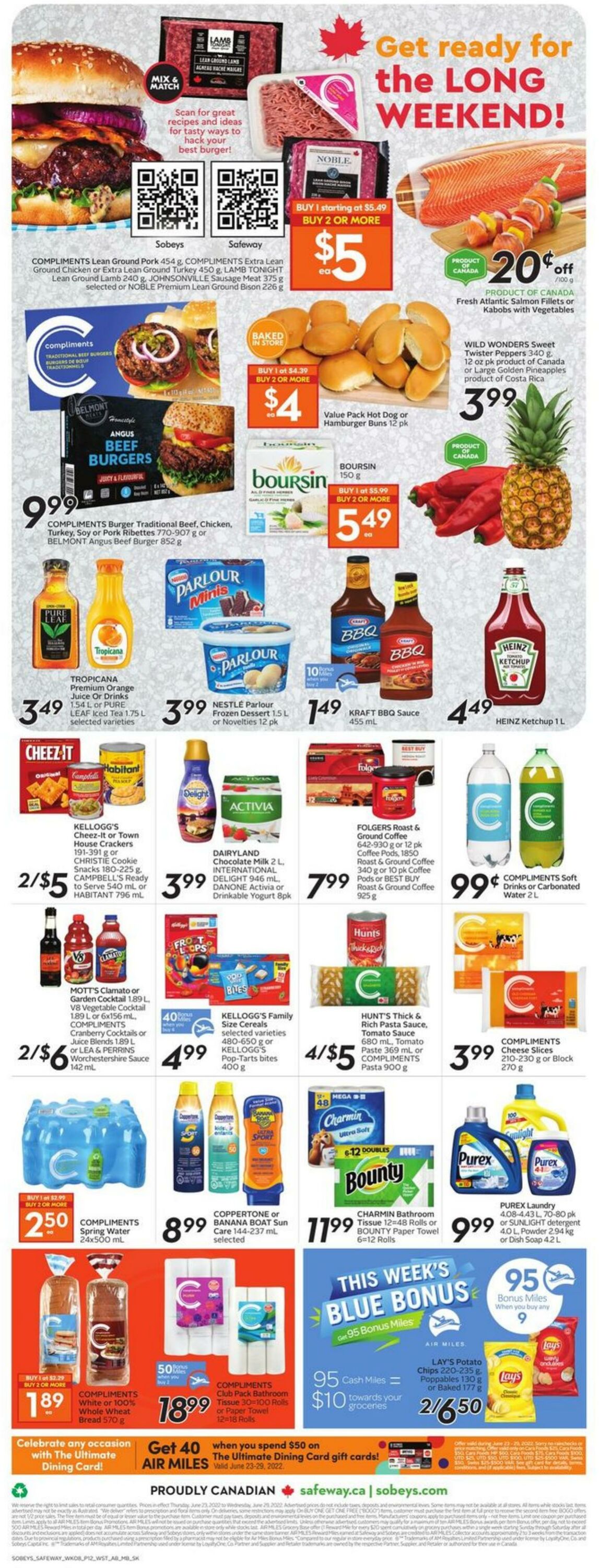 Safeway Promotional Flyer - Canada Day - Valid from 23.06 to 29.06 ...