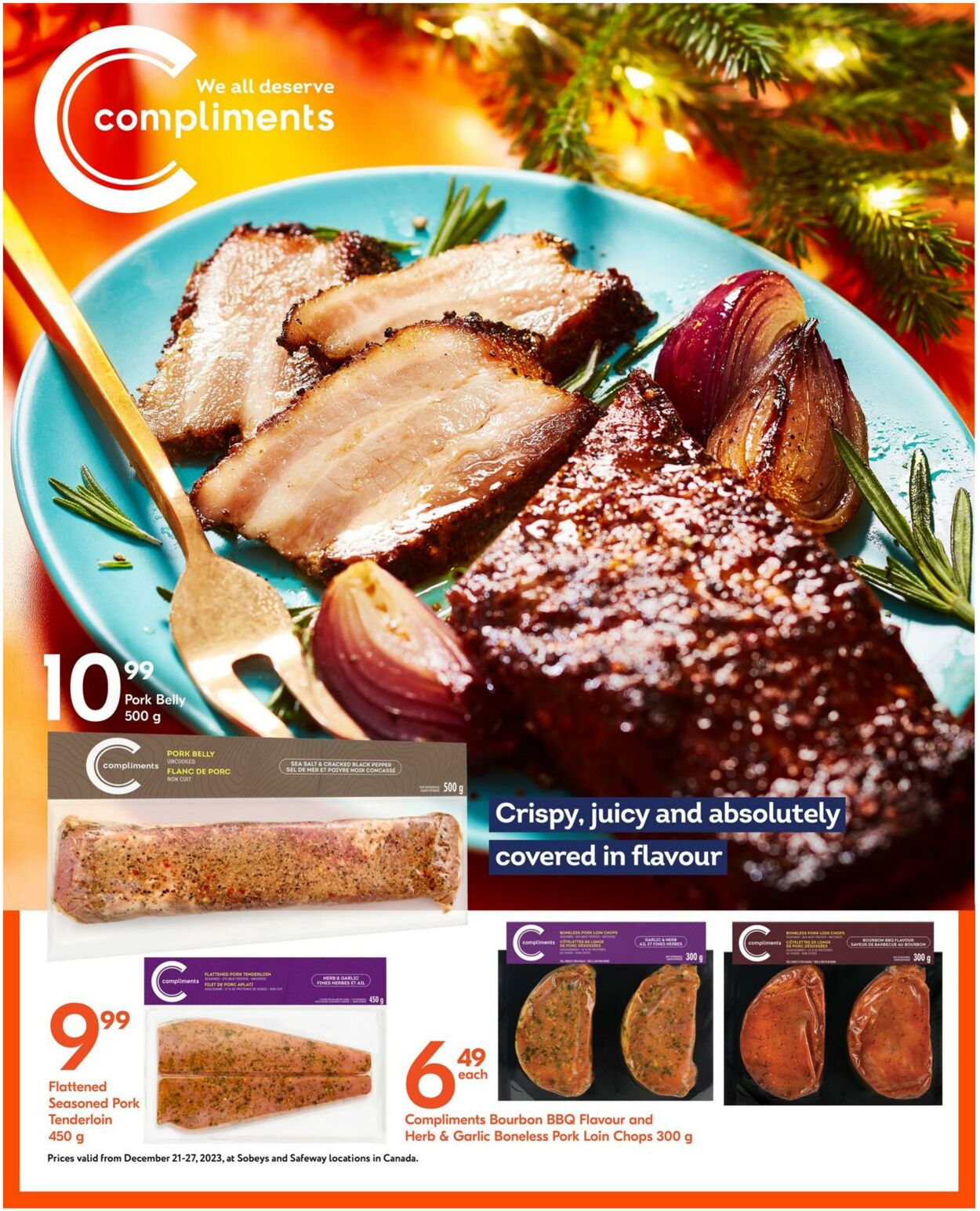 Sobeys Promotional Flyer - Christmas - Valid from 21.12 to 27.12 - Page ...