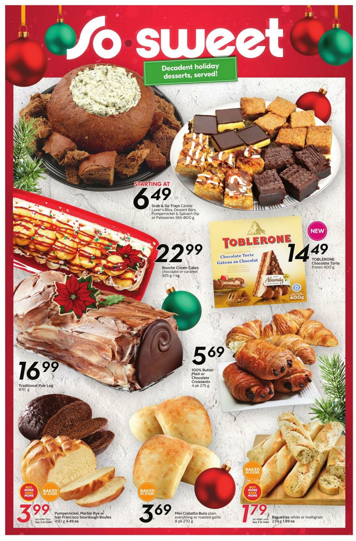 Sobeys Promotional Flyer - Christmas - Valid from 21.12 to 27.12 - Page ...