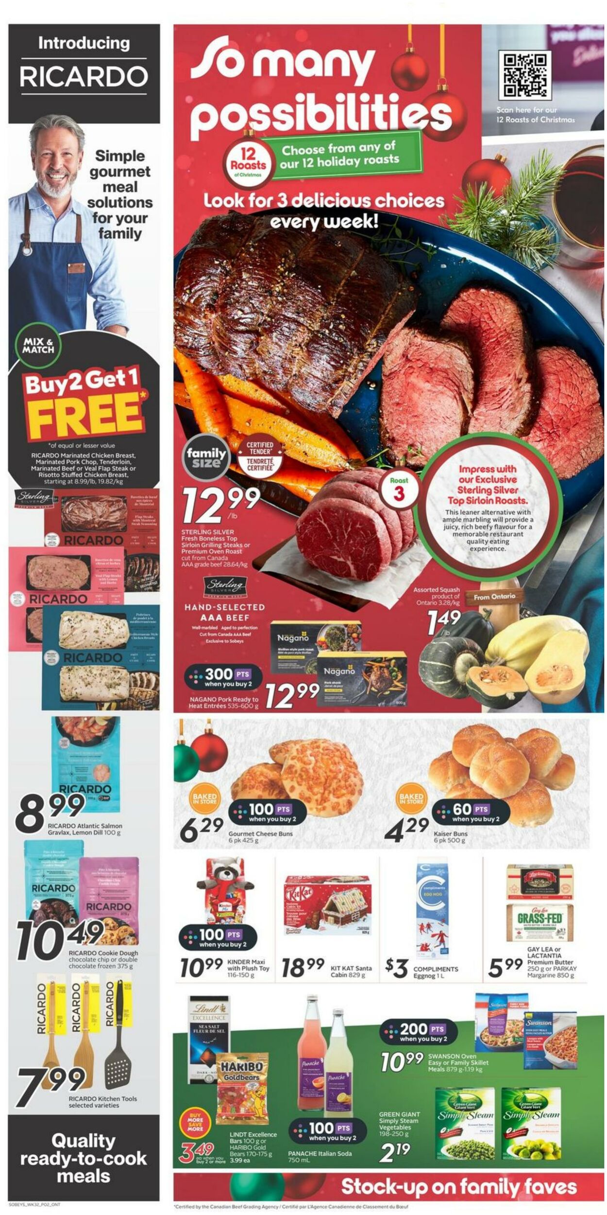Sobeys Promotional Flyer - Christmas - Valid from 07.12 to 13.12 - Page ...