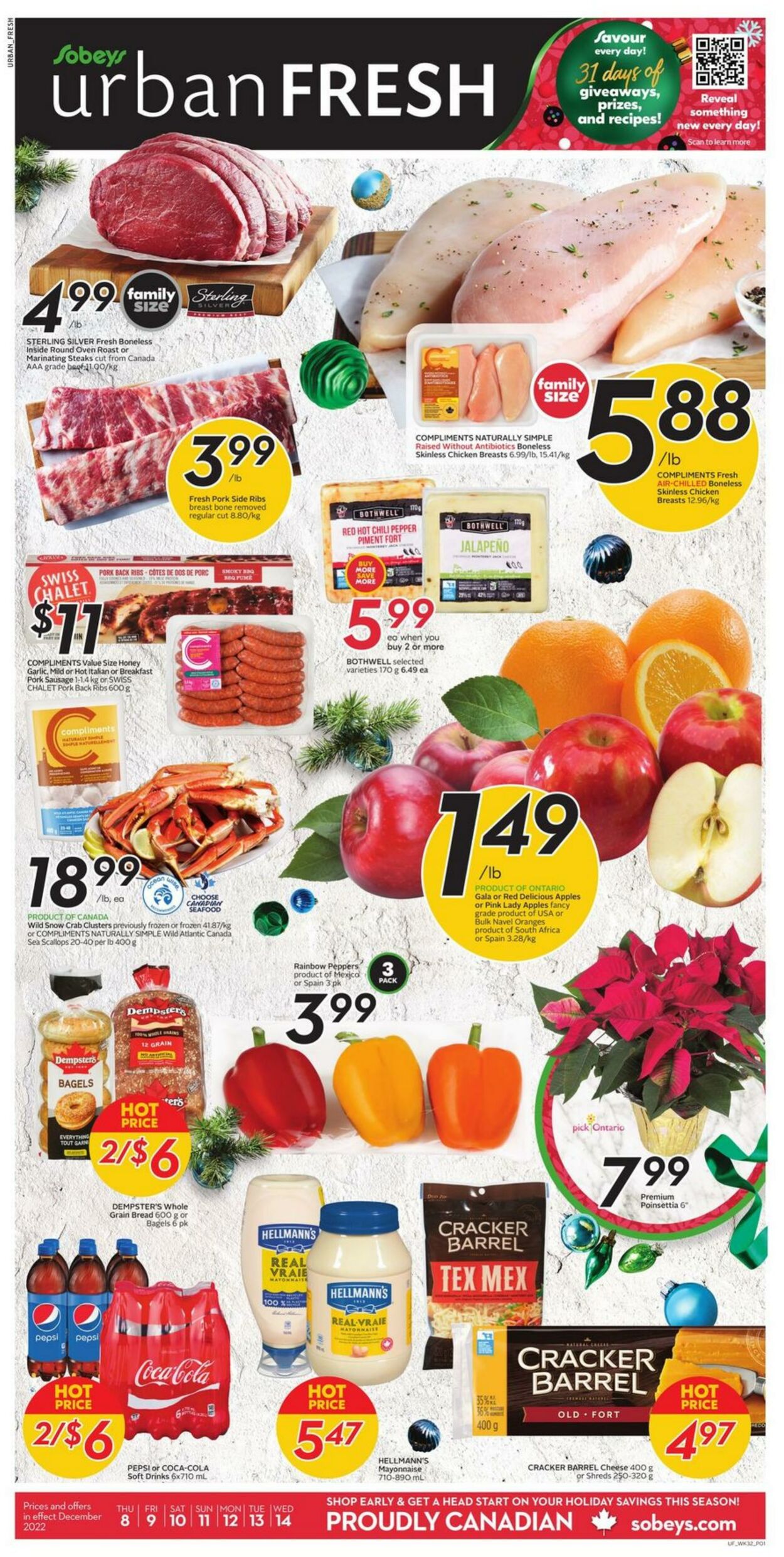 Sobeys Promotional Flyer - Christmas - Valid from 08.12 to 14.12 - Page ...