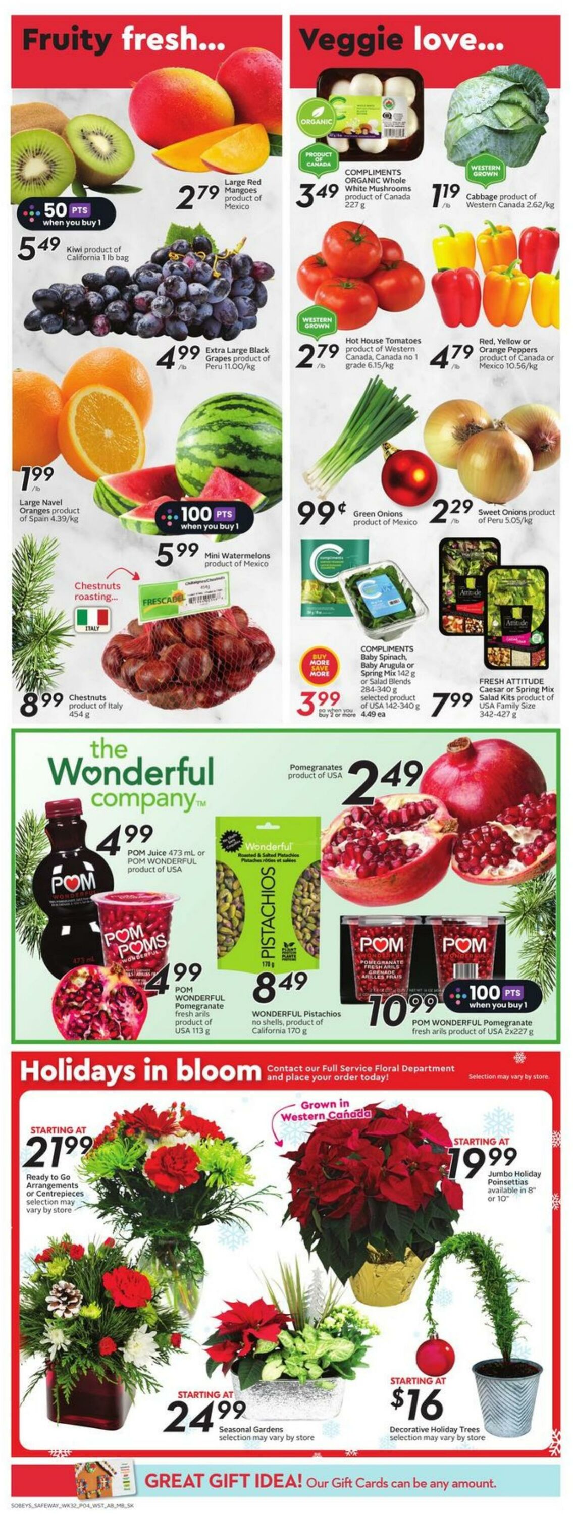 Sobeys Promotional Flyer - Christmas - Valid from 07.12 to 13.12 - Page ...