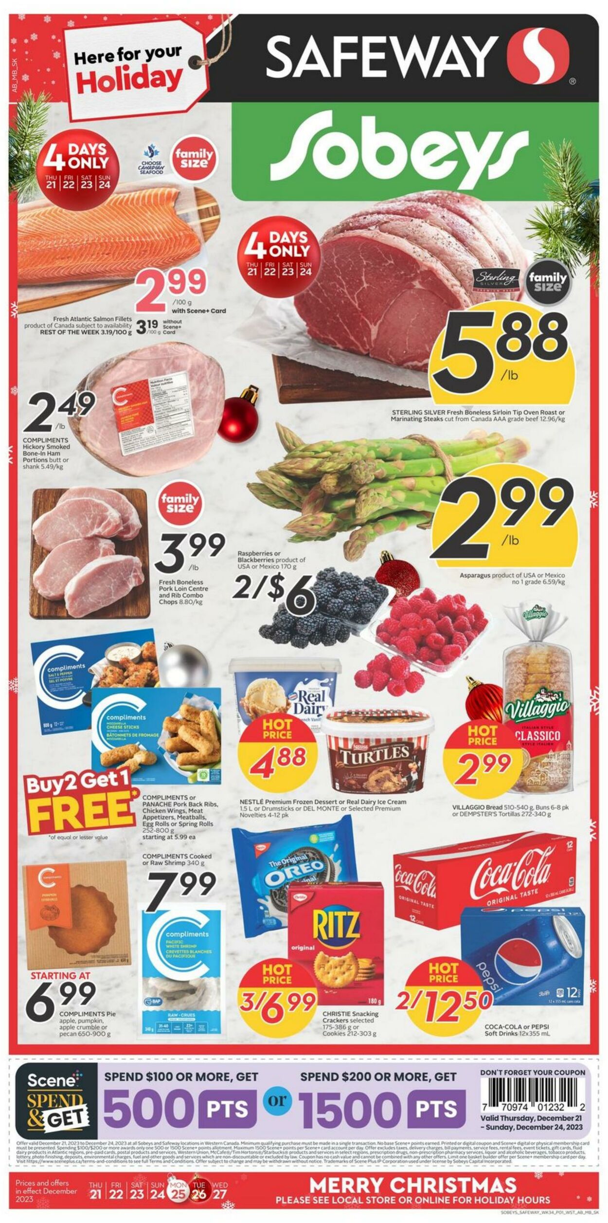 Sobeys Promotional Flyer - Christmas - Valid from 21.12 to 27.12 - Page ...