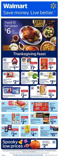 Walmart - Current flyer 07.10.2025 - Flyers, Promotions - flyers-ca.com