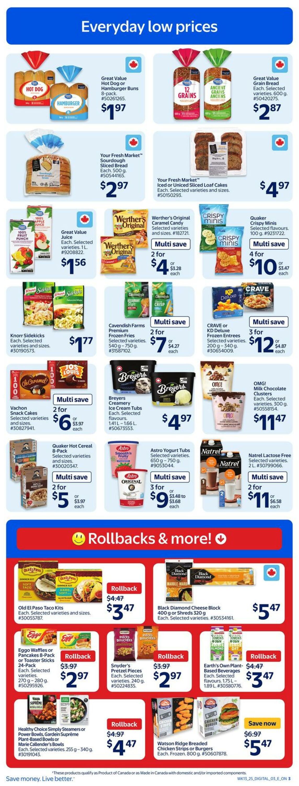 Walmart Promotional Flyer - Valid from 24.04 to 30.04 - Page nb 4 ...